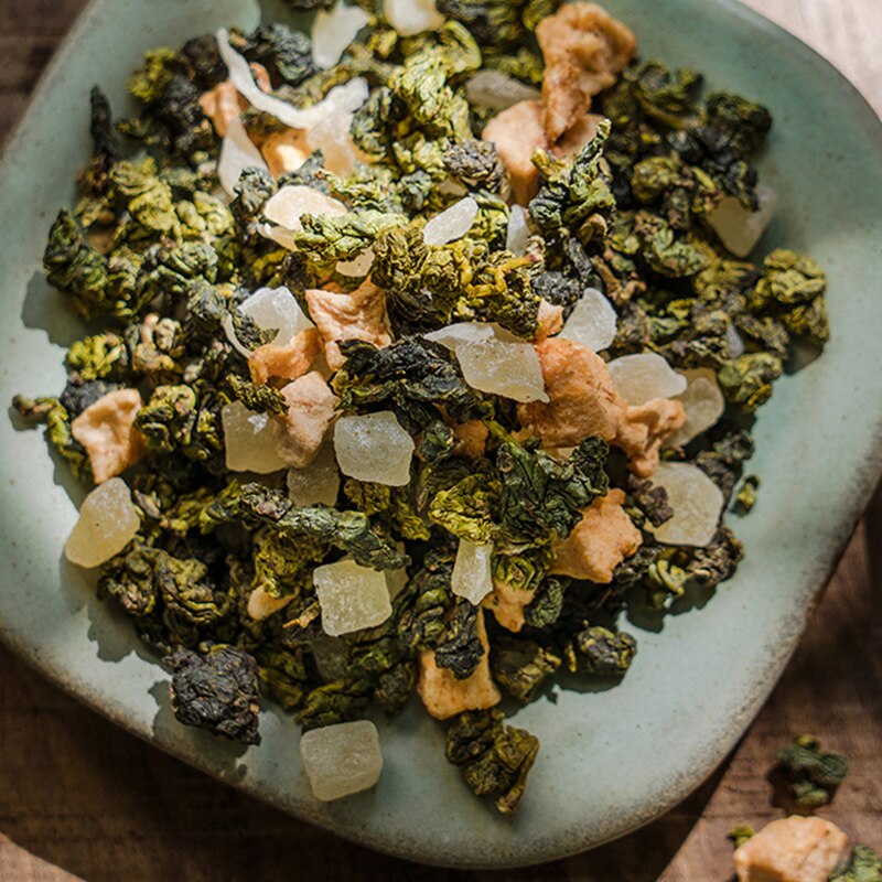 50 Db Magas Hegyi Oolong Kínai Teazsákok Édes Szárított Őszibarack ...