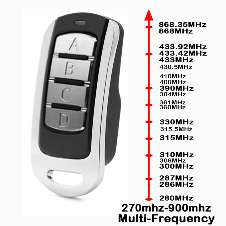 Univerzális Többfrekvenciás Garázs Remote 287 433Mhz 868Mhz Code ...