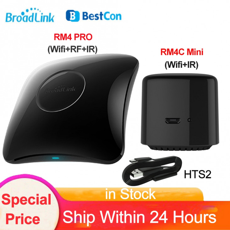Broadlink RM4 PRO WIFI RF IR SMART Universal távirányító BESTCON RM4C ...