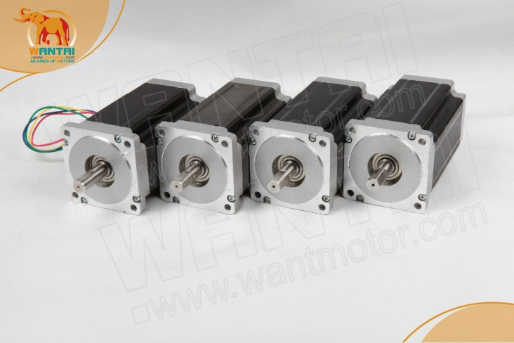 Cnc 4axis Nema 34 Wantai Stepper Motor 1232oz In 5 6a And Driver Dq860ma And Power Supply Cnc Mill