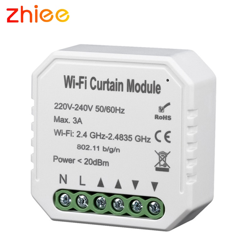 WiFi mini intelligens függöny kapcsoló modul Roller Blinds Shutter ...