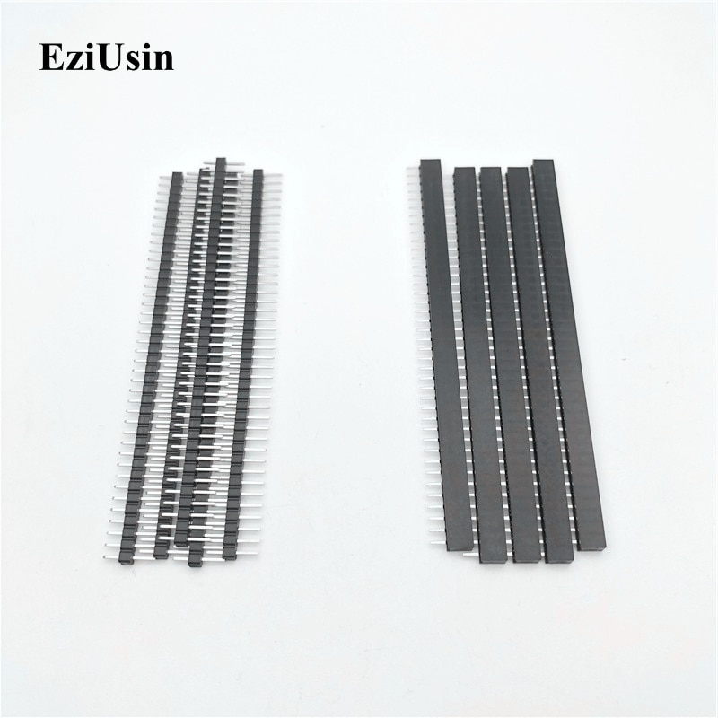 10db 5 pár 40 Pin 1×40 Single Row férfi és női 2,0 Törékeny Pin Header ...