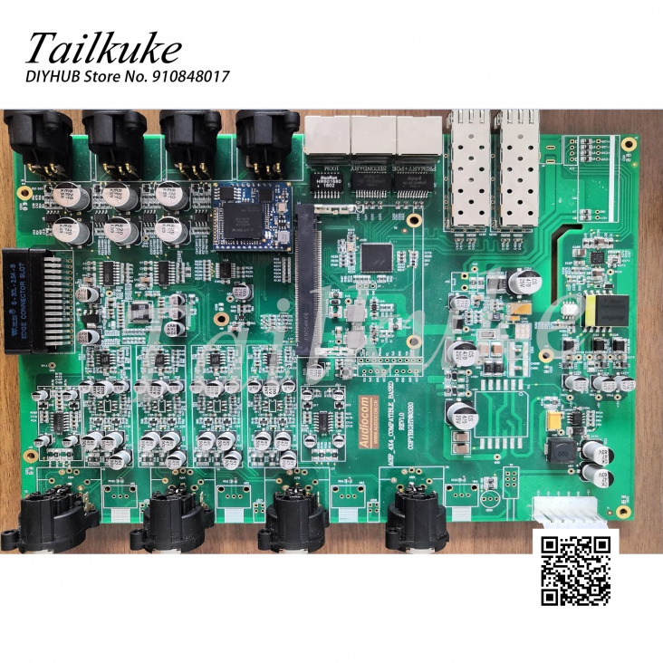 AES67 Audio Hálózat átviteli interfész modul 2×2 4×4 – FIXO.hu