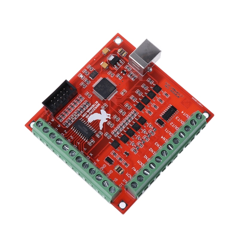 CNC USB Mach3 100khz Breakout Board 4 Axis Interface Driver Motion Controller – FIXO.hu