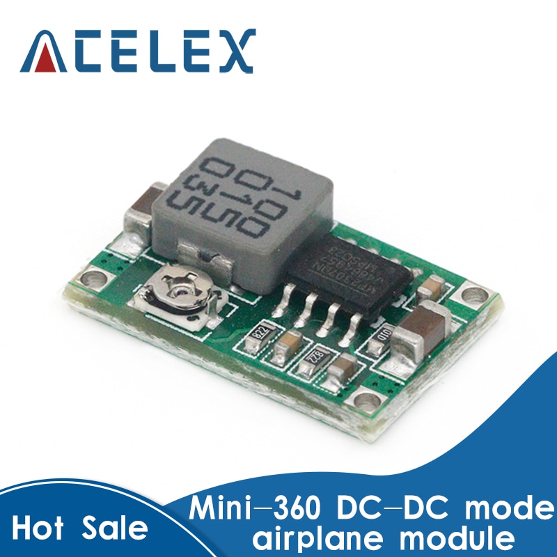 RC Airplane Module Mini 360 DC Buck Converter Step Down modul 4,75 V ...