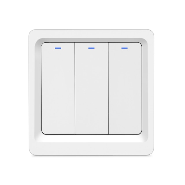 WiFi Smart Push Button Switch Nincs semleges huzal szükséges Smart Life ...