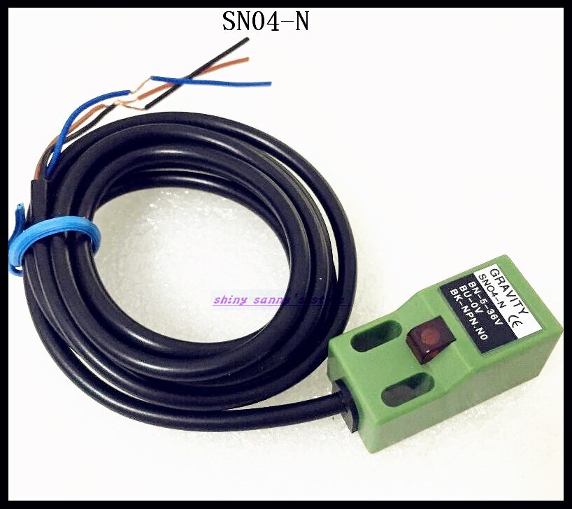 5-10 db / lot SN04-N 4mm megközelítési érzékelő 5-36vdc NPN NO 3 ...