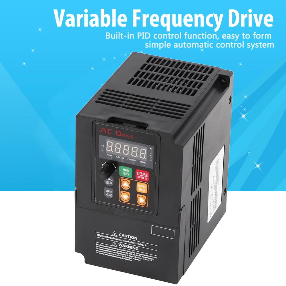 VFD inverter 1.5kw AC 380V frekvencia-frekvenciaváltó Univerzális ...
