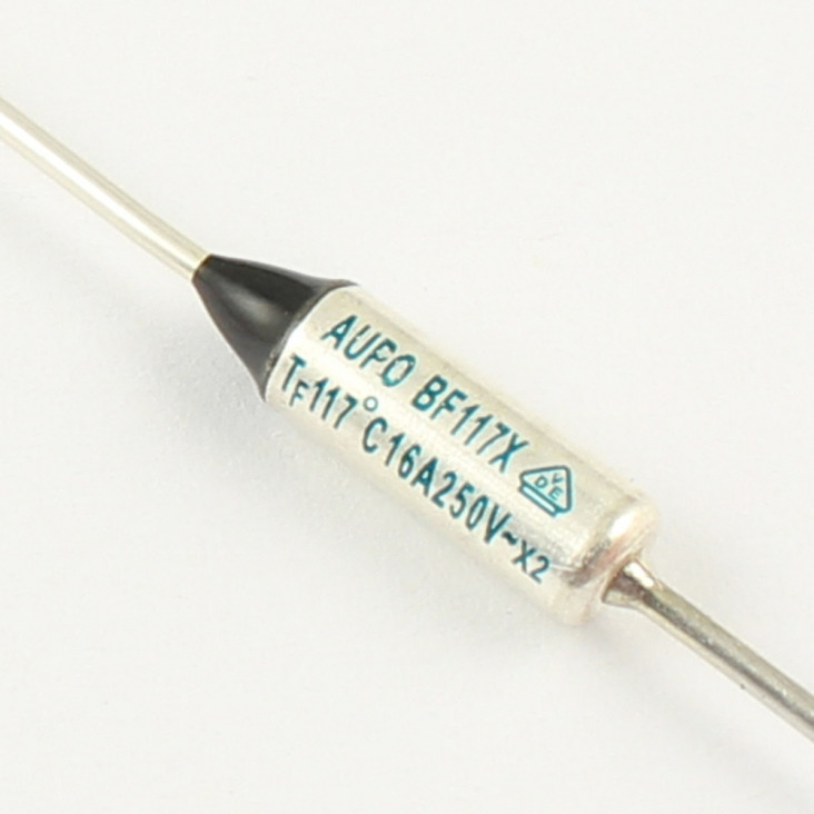 10db AUPO Thermal Fuse cutoff TF Pellet TCO 117 Degree 250V 16A BF117X ...