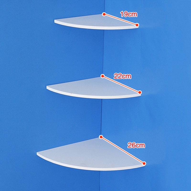 3db sarok fürdőszobai polc szervező fal polc konyhai tároló rack ...