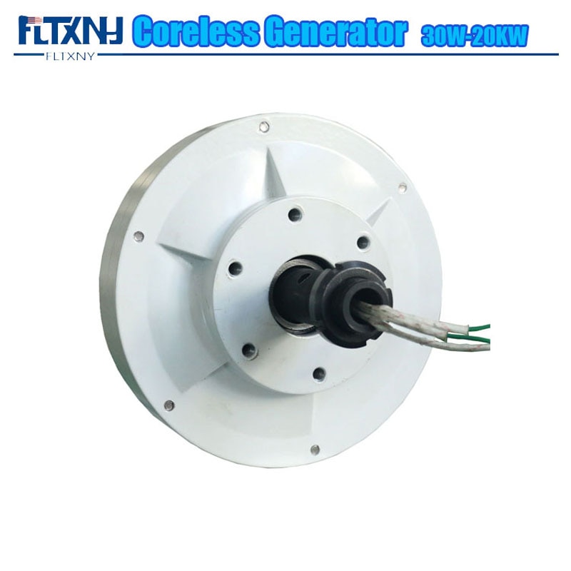 Magnet Generator 10kw 500rpm 1000rpm Radial Flux Three Phase Permanent ...