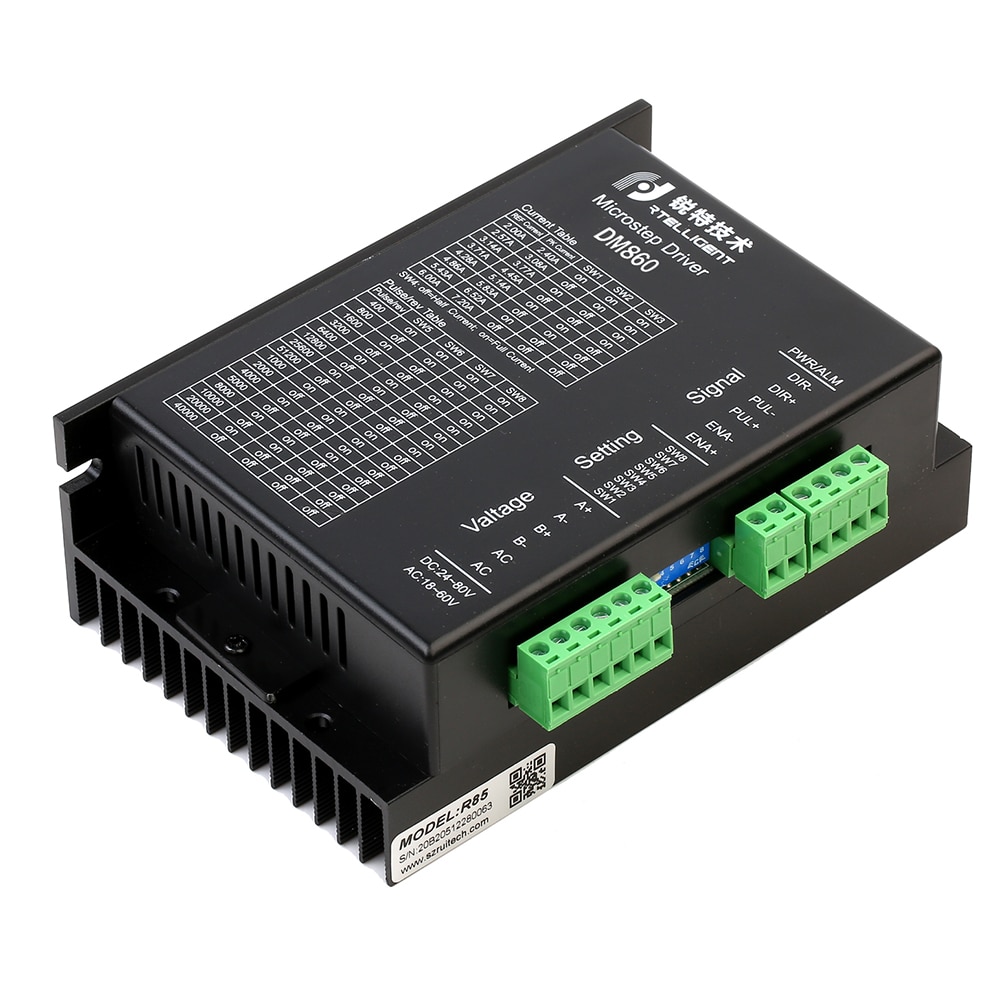 Factory Outlet DM860 Nema 34 Stepper Motor Driver CNC kitek Stepper Motor DC Motor Driver NEMA ...