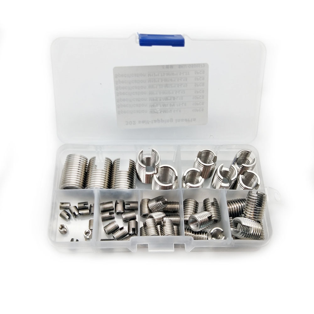 Öntaping menetes betét rozsdamentes acél huzal M3 / m4 / m5 / m6 / m8 ...