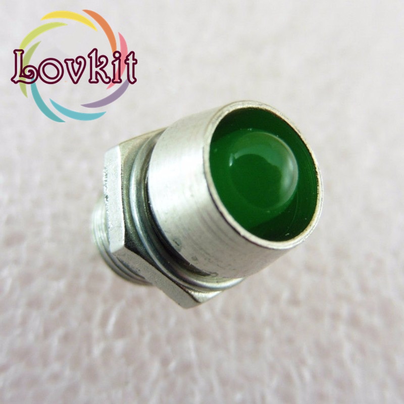 100 db 5mm Chrome Fém LED Tartó visszahelyezése Clip: Mount Panel ...