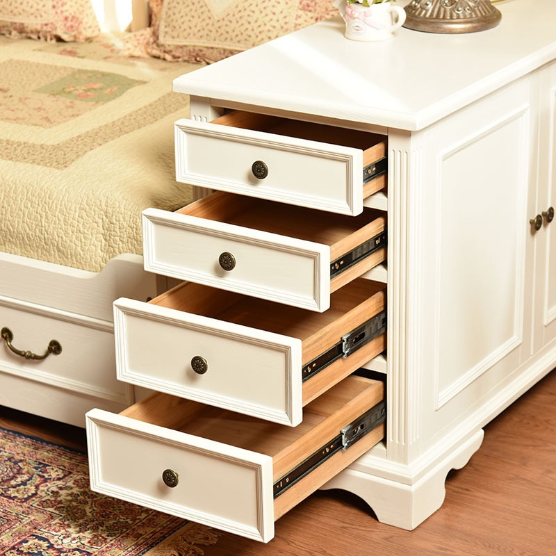 Cabinet Sliding Rail 10 “-20” acél fiókos csúszványok puha bezárás ...