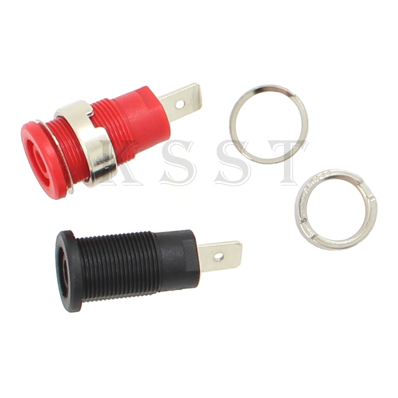 PS302 4mm banán Shrouded Panel tesztfoglalat Jack Biztonsági 4mm panel ...