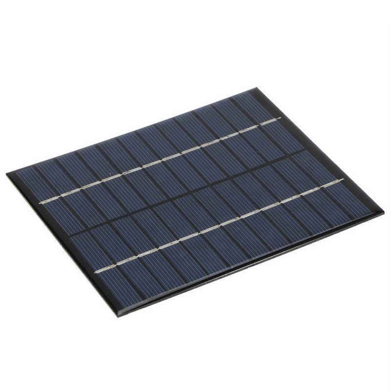2W 12V DIY Solar Panel polikristályos szilícium napelem modul Solar ...