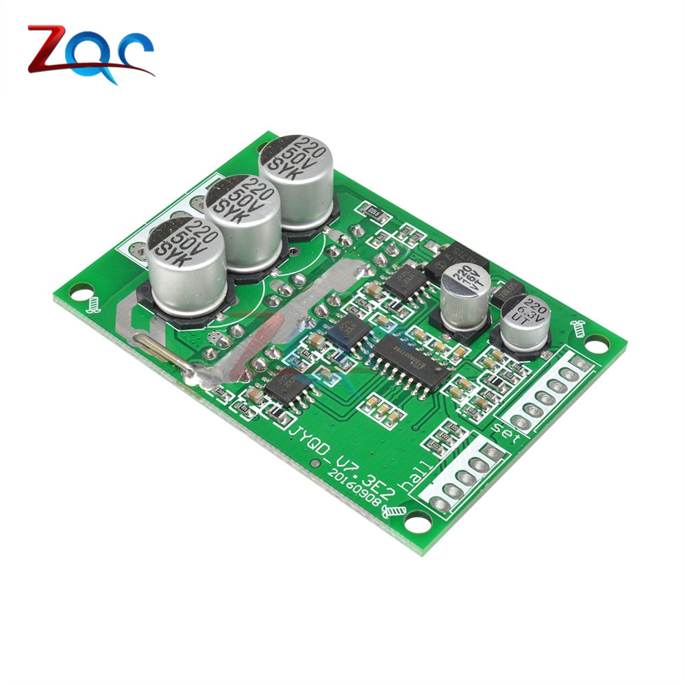 DC 12V-36V 24V 20A 500W Brushless Motor Controller terem BLDC vezető ...