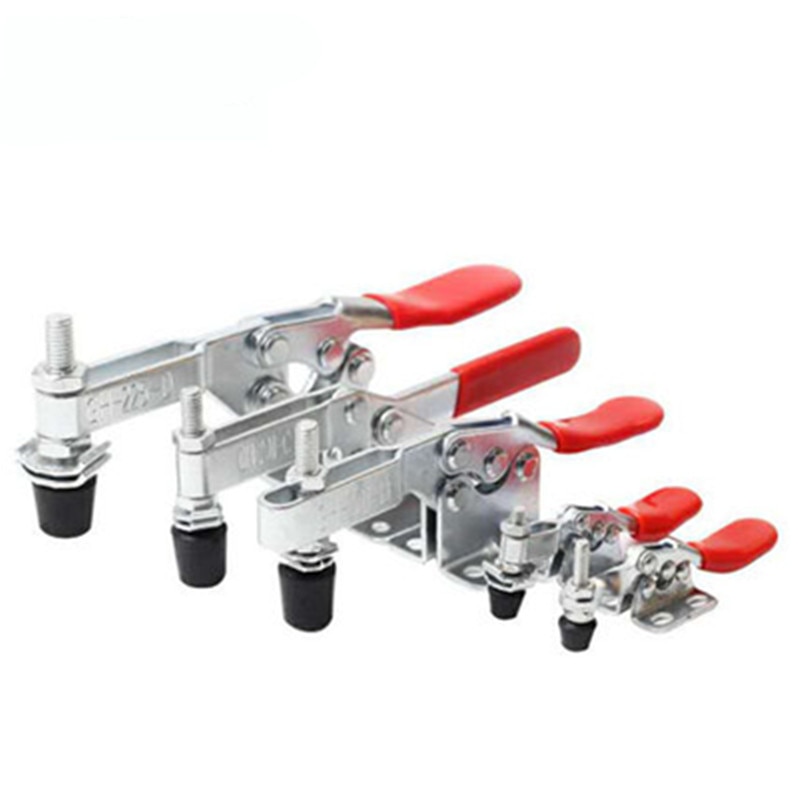 4PCS GH-201A Vízszintes váltás clamp Quick-Release Toggle Clamps Set ...