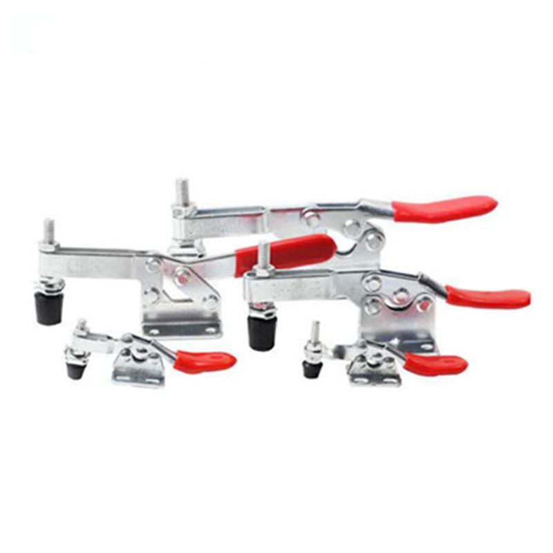 4PCS GH-201A Vízszintes váltás clamp Quick-Release Toggle Clamps Set ...