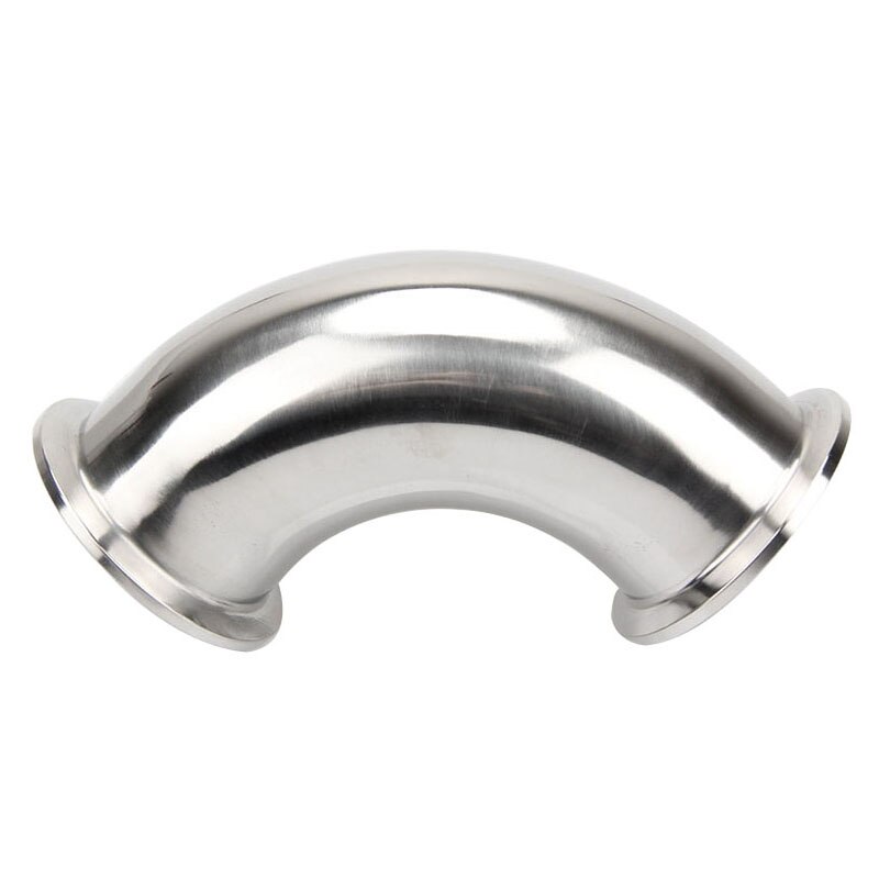 1.5 ” 38mm karima OD50.5 Egészségügyi Tri Clamp Colver 90 fokos könyök ...
