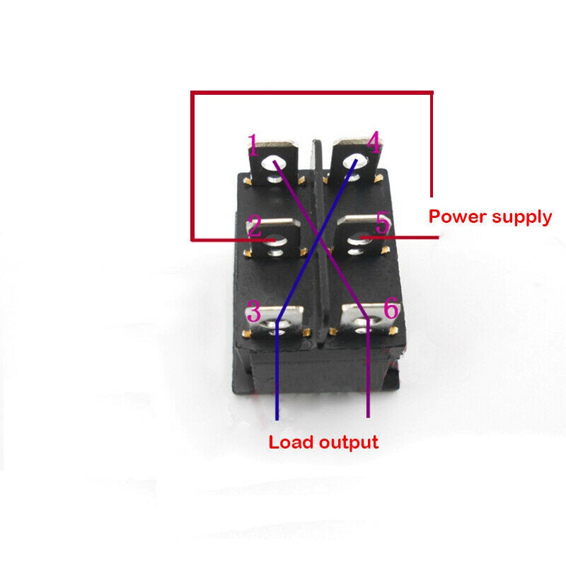 20A 12V Előre Hátra billenőkapcsoló Inverz Ellenőrző átalakító DC Motor ...