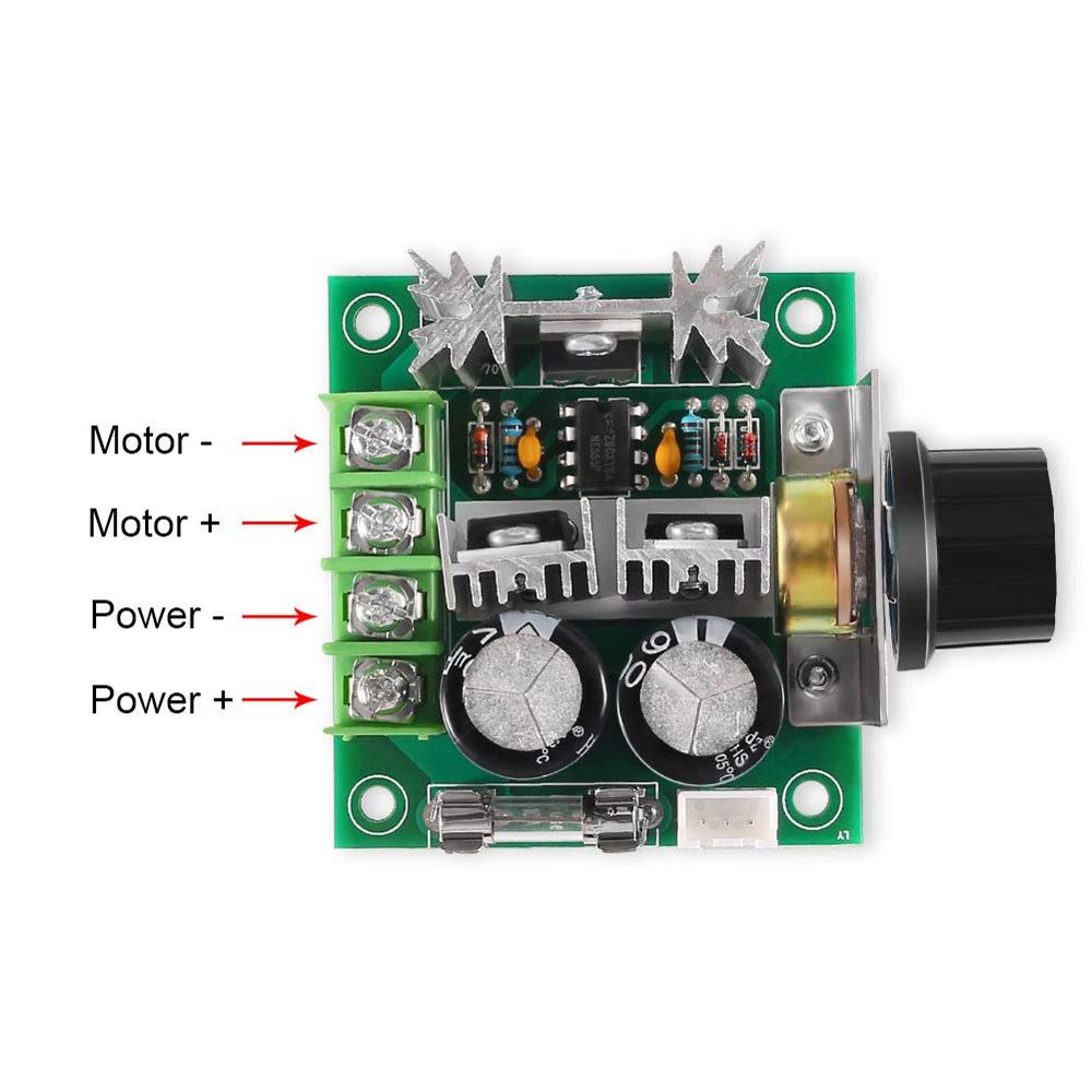 DC 12-40V 12V-40V 10A PWM Motor Speed Control Switch Controller Volt szabályozó Dimmer – FIXO.hu