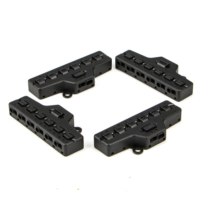 5db LED Terminal Splitter 1 A 6 Out Connector Gyors csatlakozó Push ...