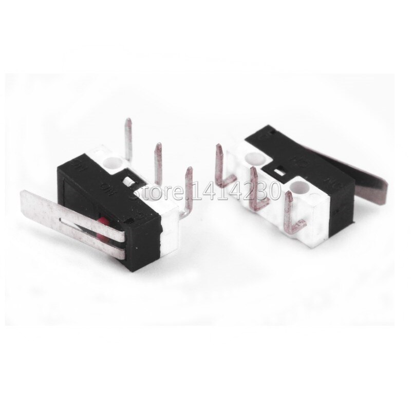 10db 3Pins 90 fok görbe tű bal Curve Mouse Switch Limit Switch ...