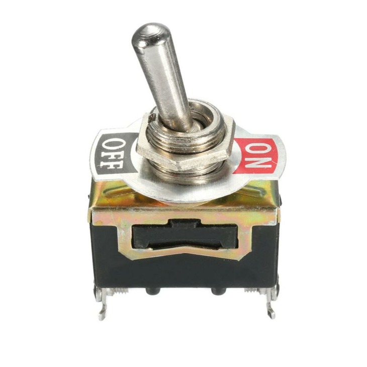 5db Heavy Duty Car Boat Bocker Toggle kapcsoló 15A 250V 2PIN SPST ON ...