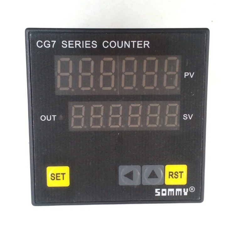 Cg7-Rb60 Digital Couters Cg Sorozat Multi-Function Counter 6 Számjegyű Számláló Relé Kimenet ...