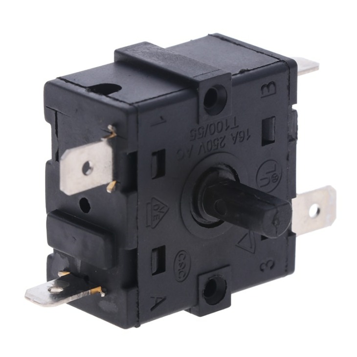 Elektromos szoba fűtés 3pin 5pin Rotary Switch Selector AC 250V 16A ...