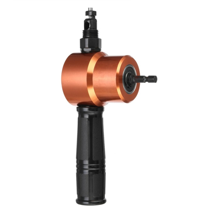 Double Head Sheet Metal Nibble Nibbler Fűrész 360 Fokban Állítható Fúró ...