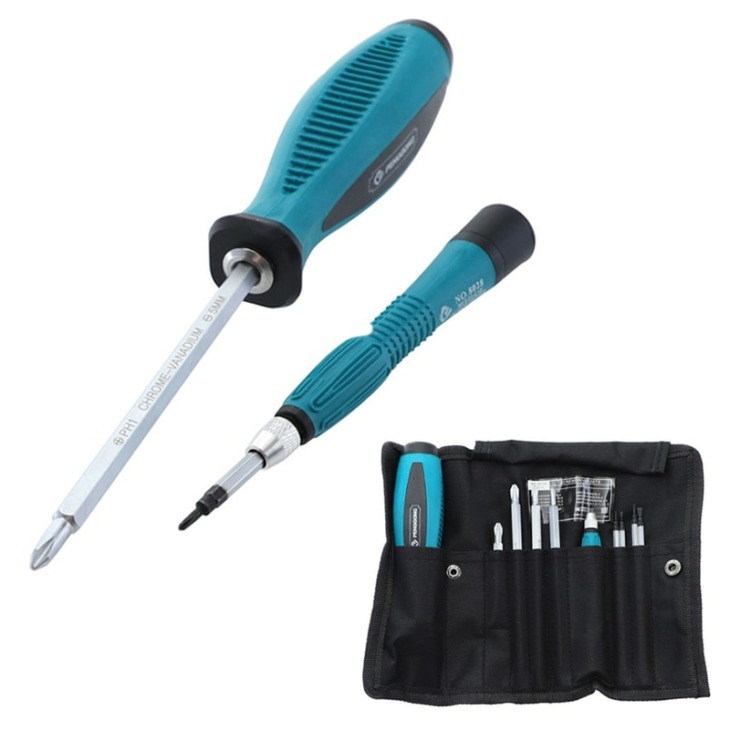 Ardii 10Db Csavarhúzó Készlet Több Bites Javítóeszközök Számítógépes Pc ...