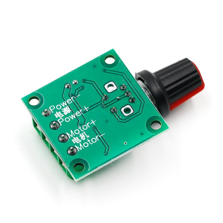 DC 1.8V 3V 5V 6V 12V 2A PWM Motor Speed Controller Low Voltage Motor ...