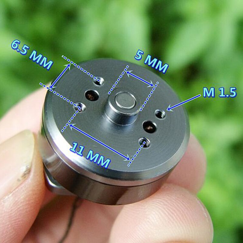 3S-4S PTZ motor 450KV Dupla golyóscsapágy 3 fázisú Mini elektromos gép ...