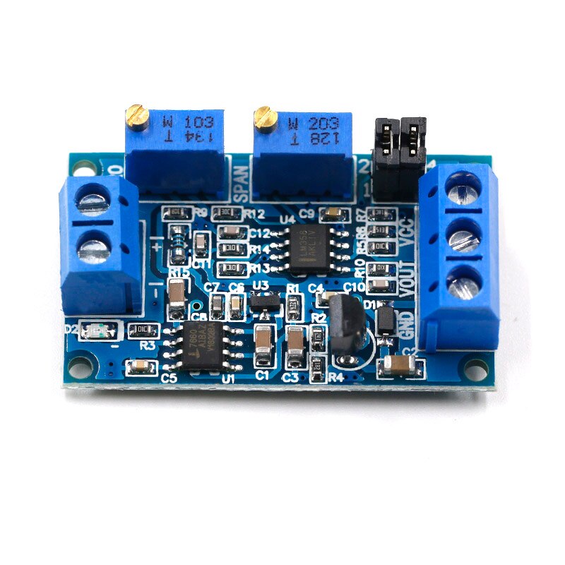 Az áram-feszültség modul 0 -20mA / 4 -20mA a 0- 3.3V / 0 -5V / 0 -10V ...