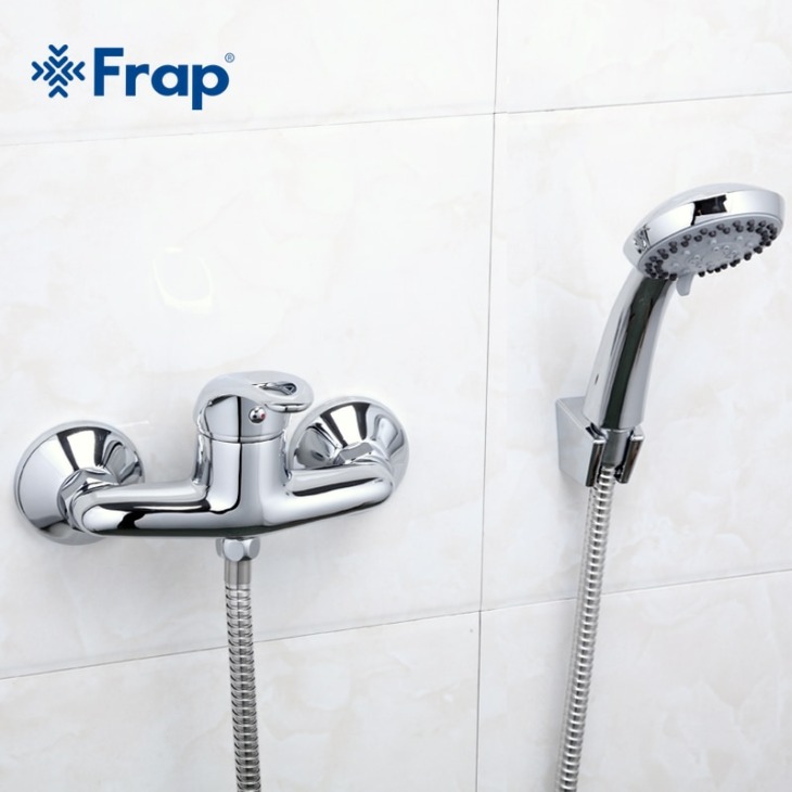 FRAP 1 Set egyszerű stílus zuhany csaptelep fürdőszoba Tap Hideg és ...