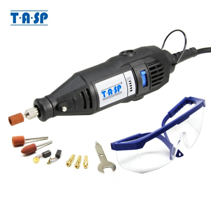 Tasp 220V 130W Elektromos Rotary Gravírozó Szerszám Készlet Dremel Mini Fúró Csiszoló Készlet ...