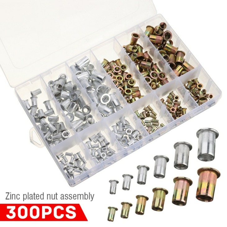 300Db M3 M4 M6 M8 M3 M3 M4 M6 M8 M10 Circ Plated Lapal Head Rivet Nuts ...