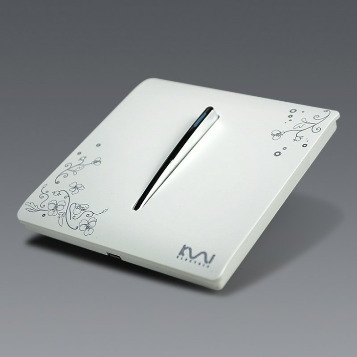 COSWALL Passage Pass Through Lépcső Wall Light Switch 1 Gang 2 utas On ...