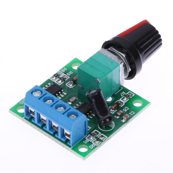 DC 1.8V 3V 5V 6V 12V 2A PWM Motor Speed Controller Low Voltage Motor ...