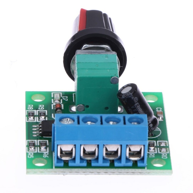 DC 1.8V 3V 5V 6V 12V 2A PWM Motor Speed Controller Low Voltage Motor ...