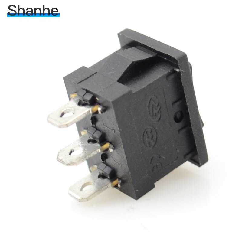 5db mini rocker kapcsoló, pillanatnyi 3pins rocker kapcsoló (ON) -off ...