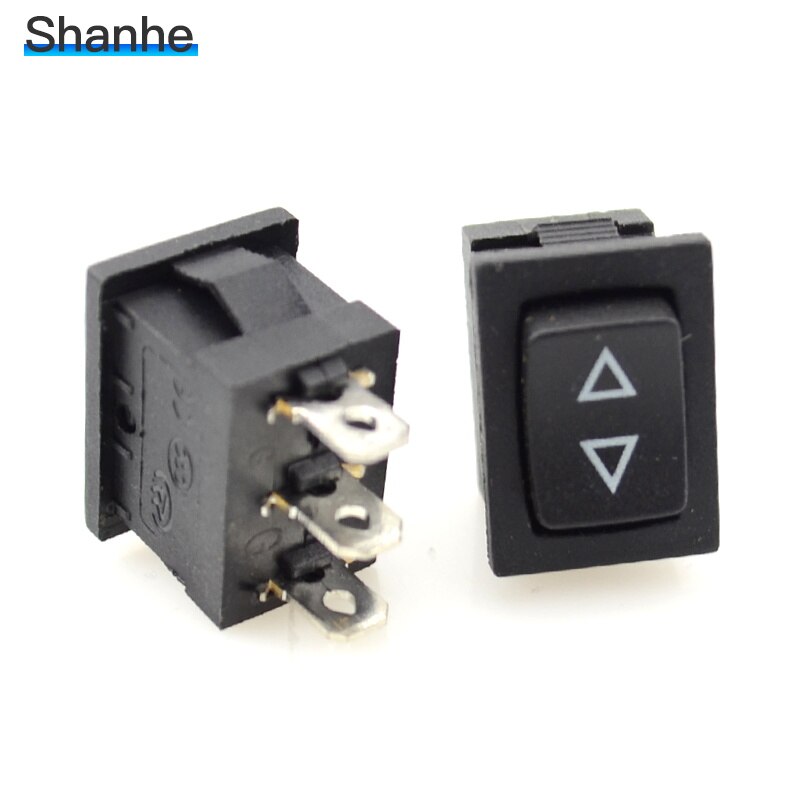 5db mini rocker kapcsoló, pillanatnyi 3pins rocker kapcsoló (ON) -off ...