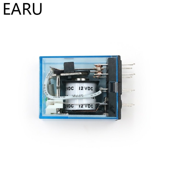 My2P HH52P MY2NJ relé tekercs Általános DPDT Micro Mini elektromágneses relé kapcsoló LED-vel AC ...