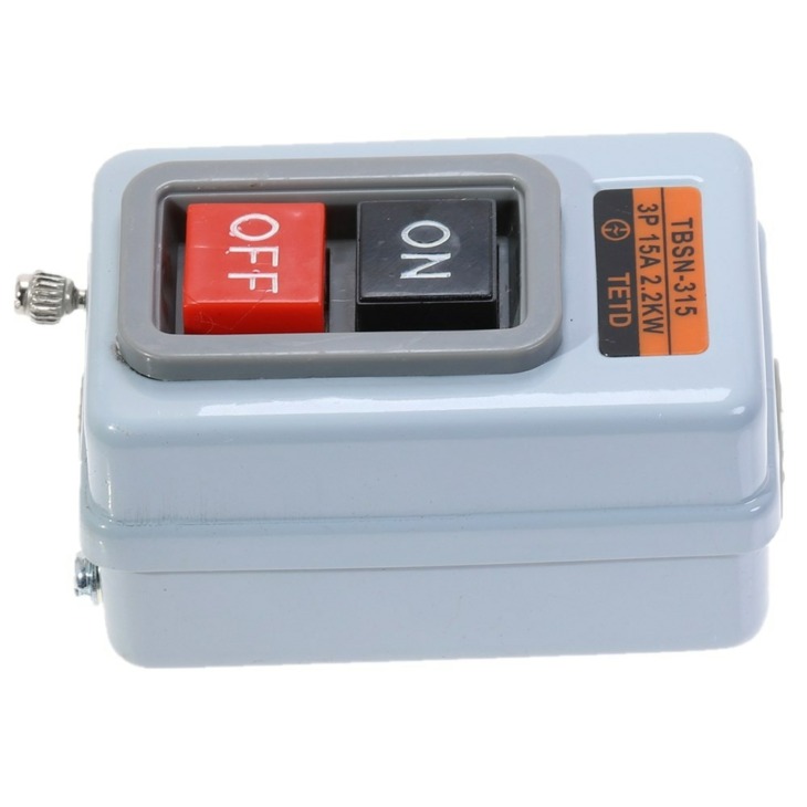 AC 380V Push Button Switch 3-Phase Push Button Power Switch - AC 380V ...