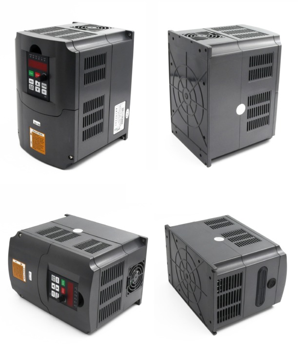 Huan Yang 4kw 220V vagy 380V inverter VFD 3 fázis kimeneti ...
