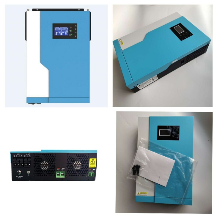 Solar Hybrid inverter 3500W MPPT SCC széles PV bemeneti tartomány 120V ...