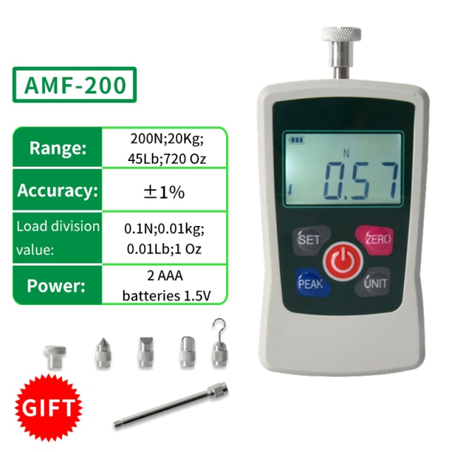 Belt Tension Meter Digital Force Gauge Dynamometer Push Pull Force ...